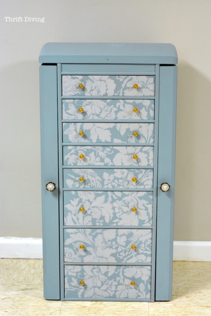 Get Organized: Repurpose an Old Jewelry Box into a DIY Craft Organizer ...