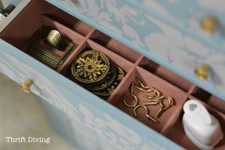 Get Organized: Repurpose an Old Jewelry Box into a DIY Craft Organizer ...