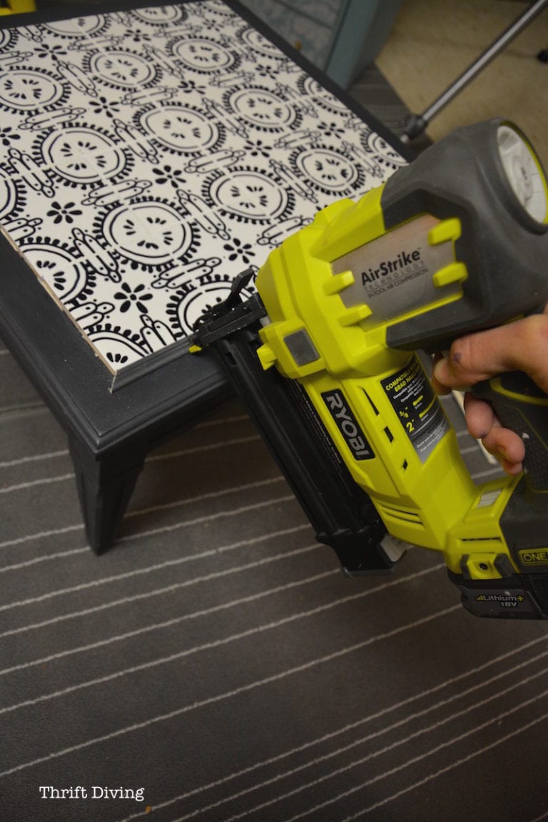 How to Tile a Table Top With Your Own Ceramic Tiles
