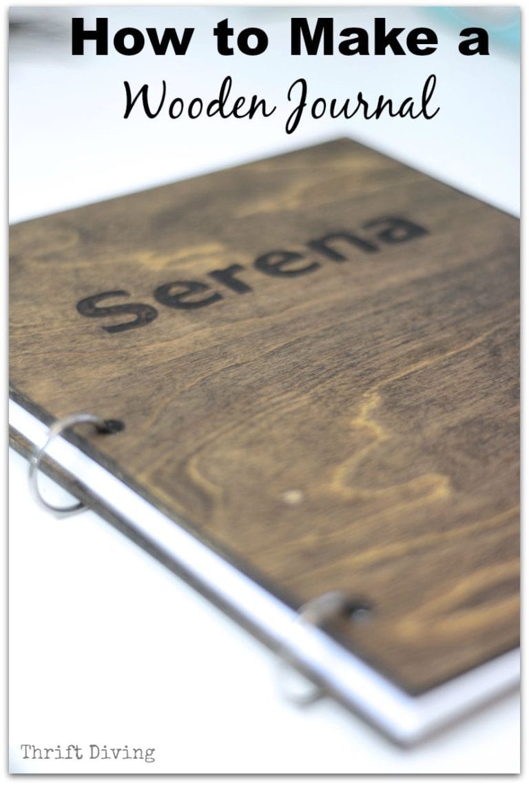 How to Make a Homemade DIY Journal Out of Wood