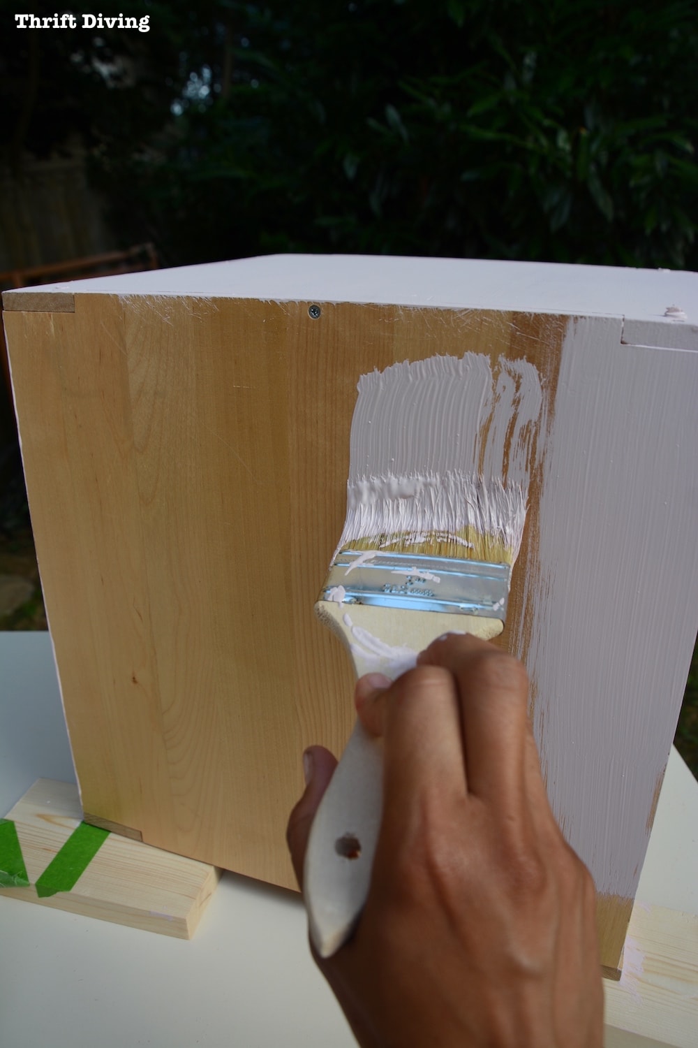How to Use Clay Molds: Adding Vintage Clay Mold Appliques to Furniture
