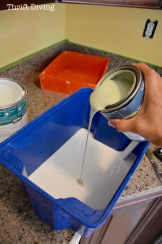 How to Paint a Kitchen in Just a Few Hours - Thrift Diving Blog
