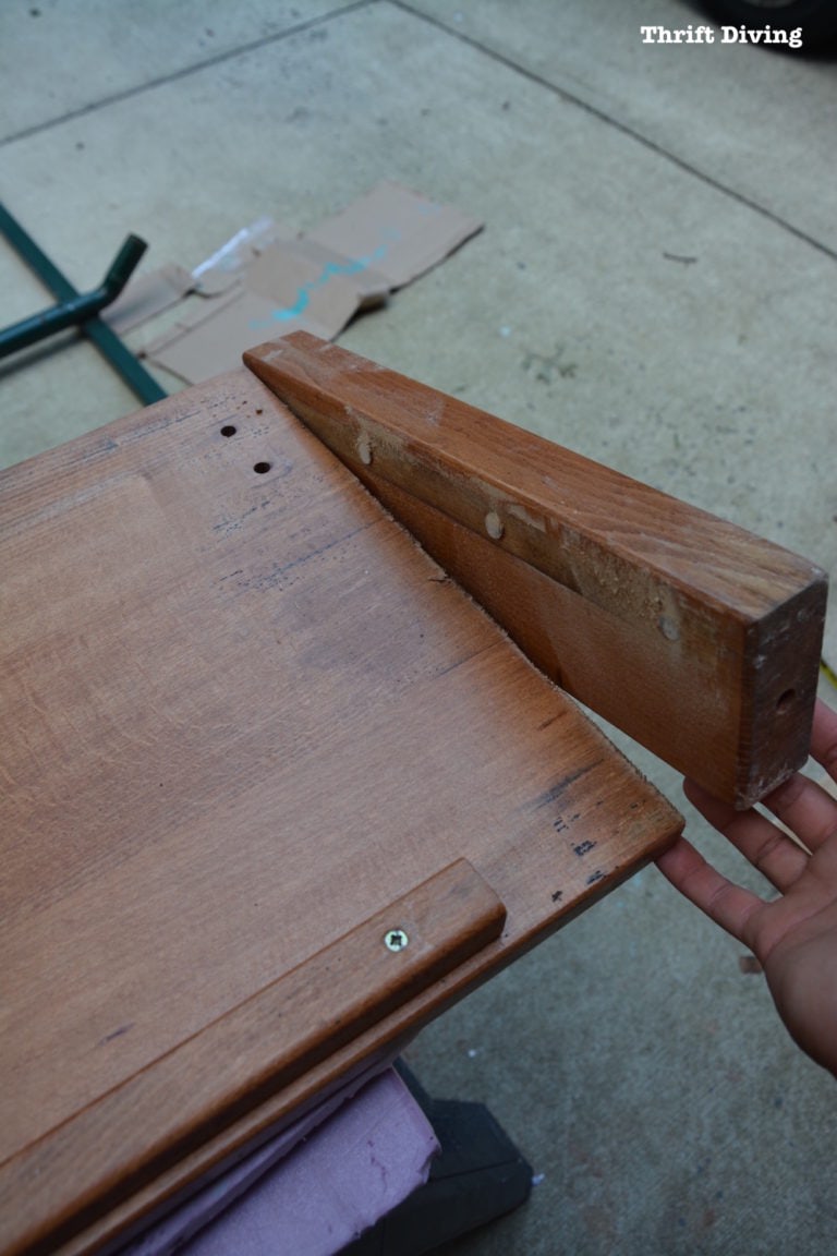 I Upcycled My Son's Old Crib Into a Coffee Table For My Patio