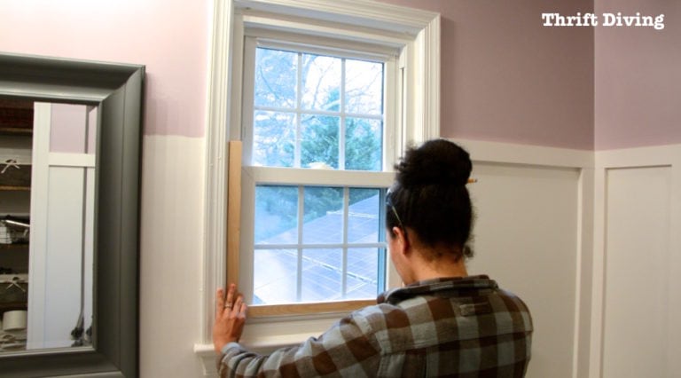How to Make a Pretty DIY Window Privacy Screen