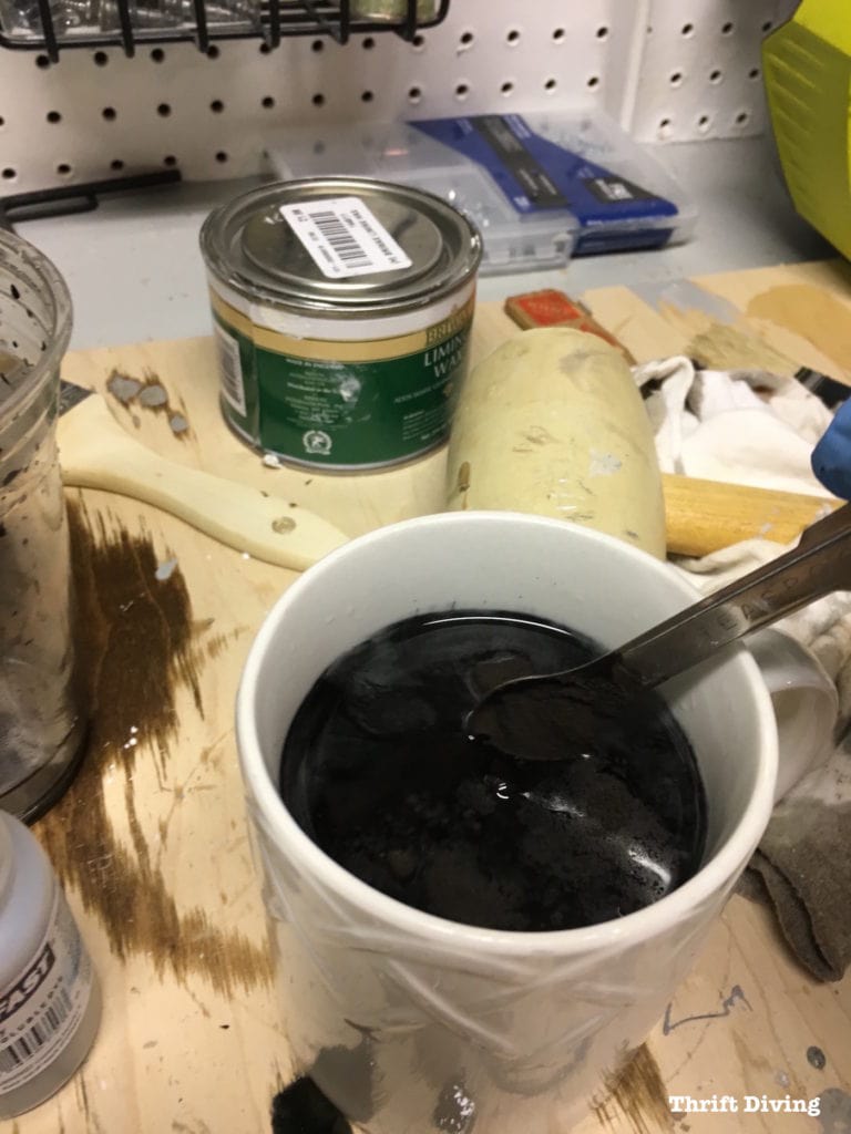 How to Dye Wood And Use Lime Wax to Finish Oak - Highlight the Grain
