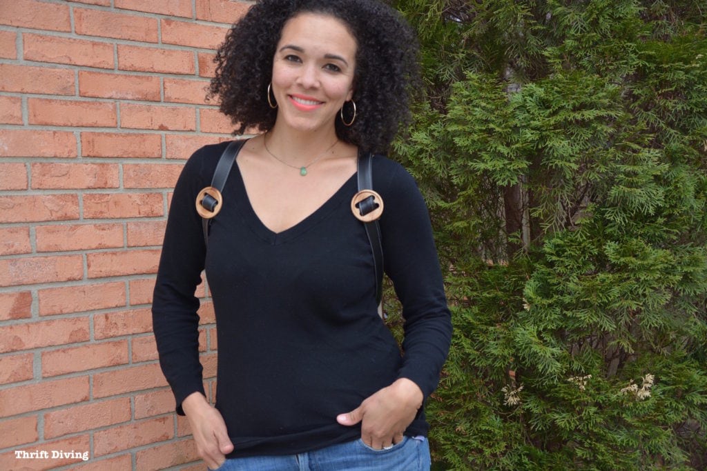 How to Make a Knock-off DIY Wood Backpack With Faux Leather