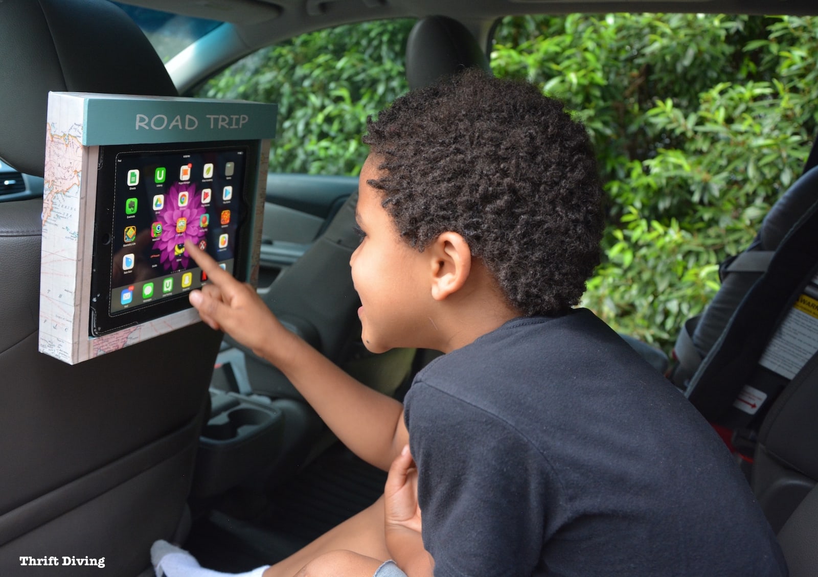 Diy Tablet Holder For Headrest Diy Tablet Holder For Headrest