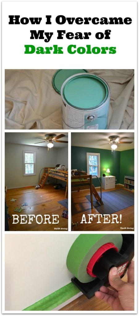 How I Overcame My Fear of Painting My Walls a Dark Color