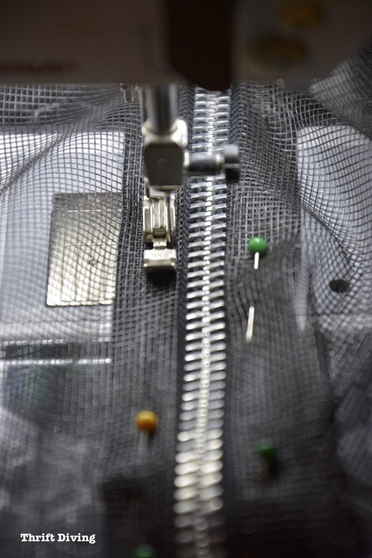 How to Make Your Own Garage Door Screen With a Zipper