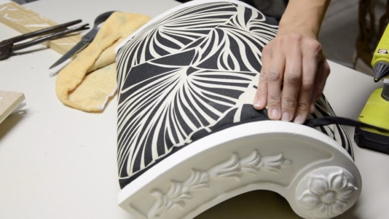 How to Reupholster a Bench: Upholstery Makeover