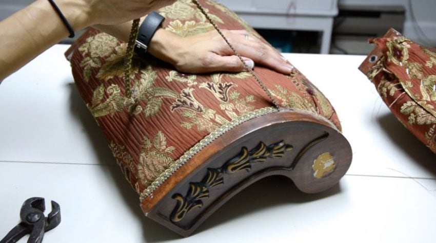 How to Reupholster a Bench: Upholstery Makeover