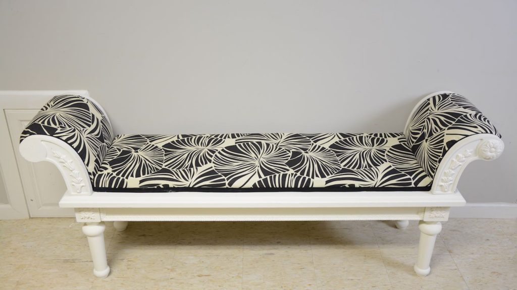 How to Reupholster a Bench: Upholstery Makeover