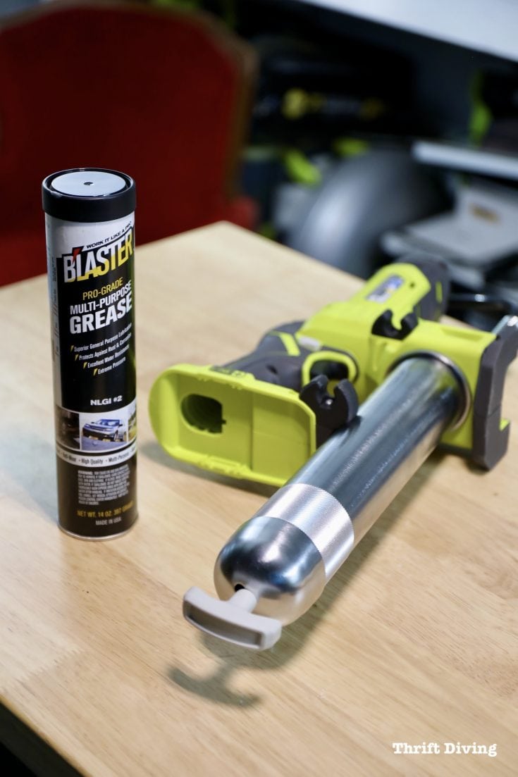 RYOBI Grease Gun: How to Load It and Where to Use It