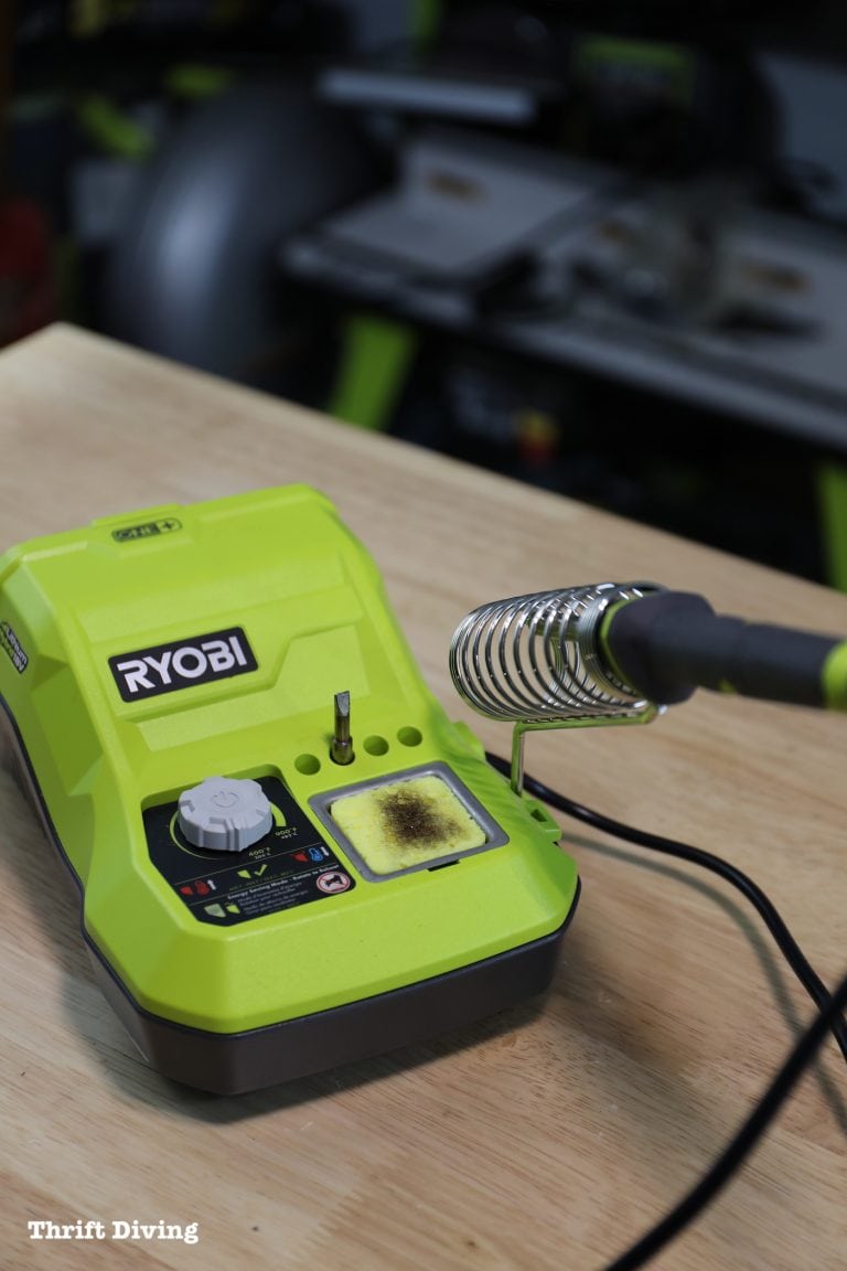 The RYOBI Soldering Station: Getting Started on Using It