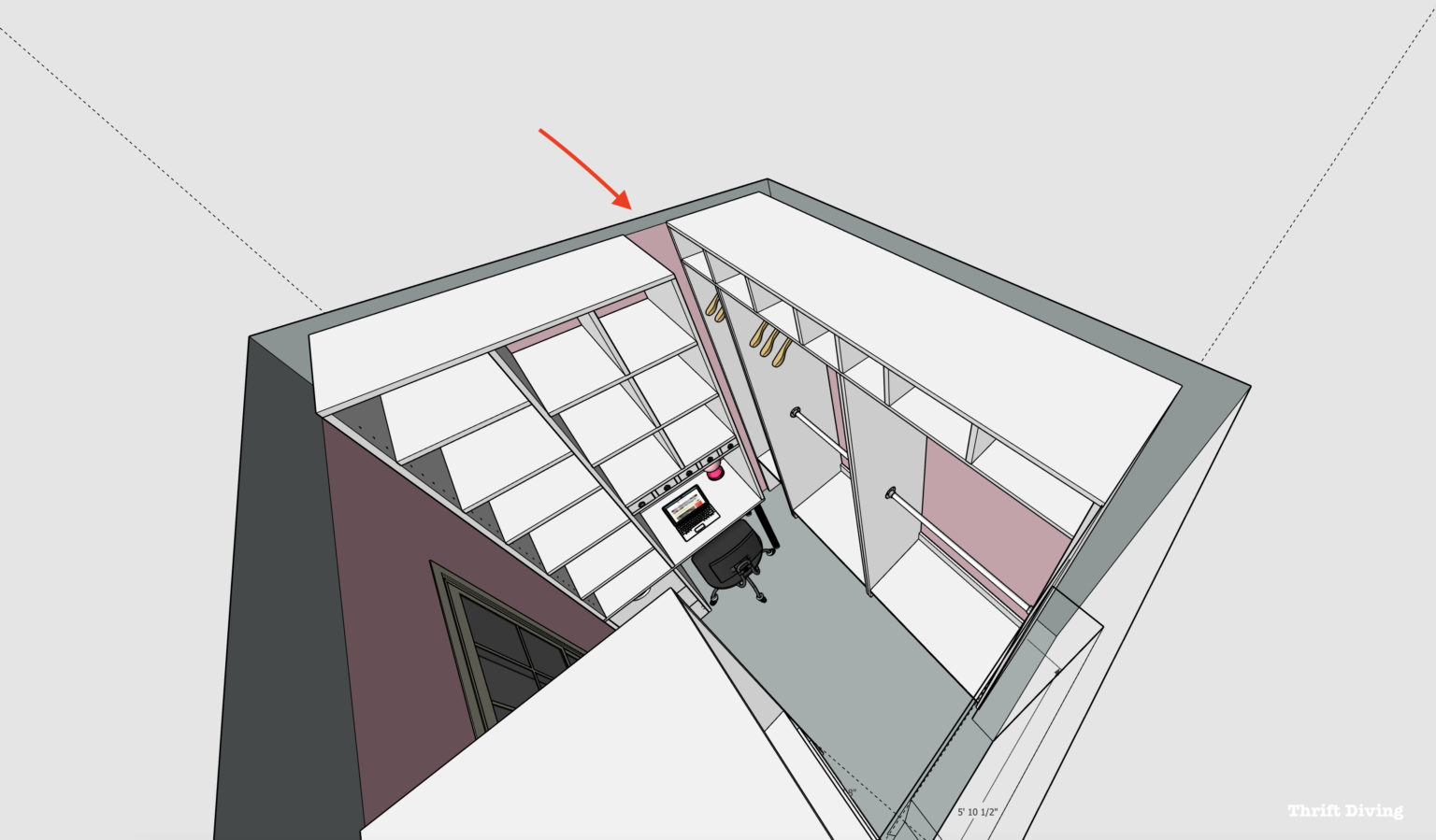 How to Build a Walk-in Closet Organizer From Scratch!