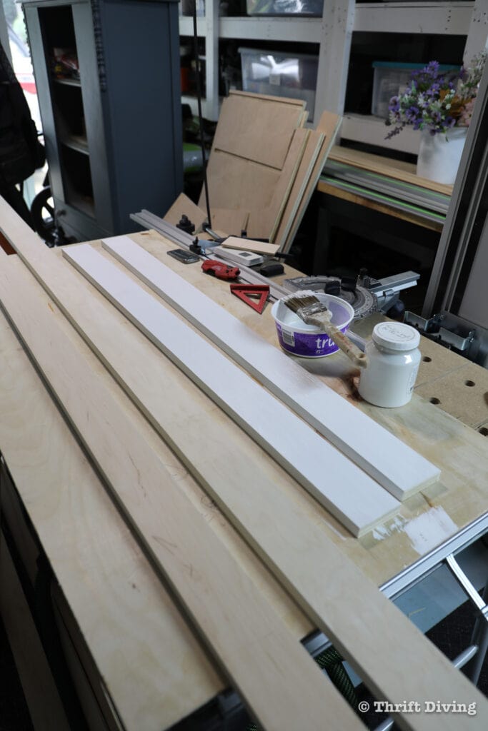 10 Steps to Make a Large Framed Pegboard with Organizers