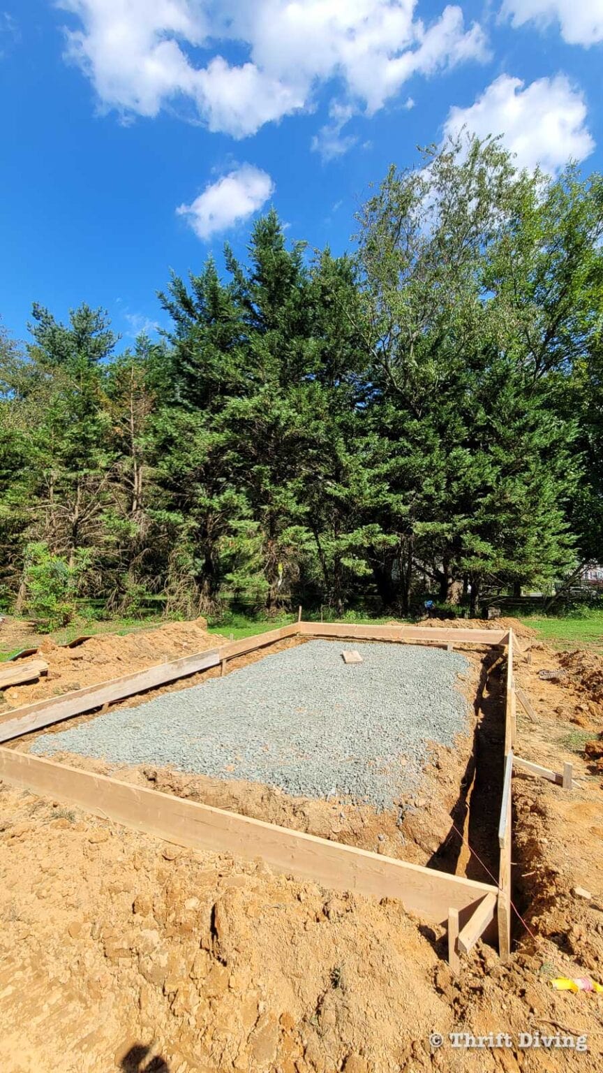 Building My Dream She Shed: The Concrete Foundation