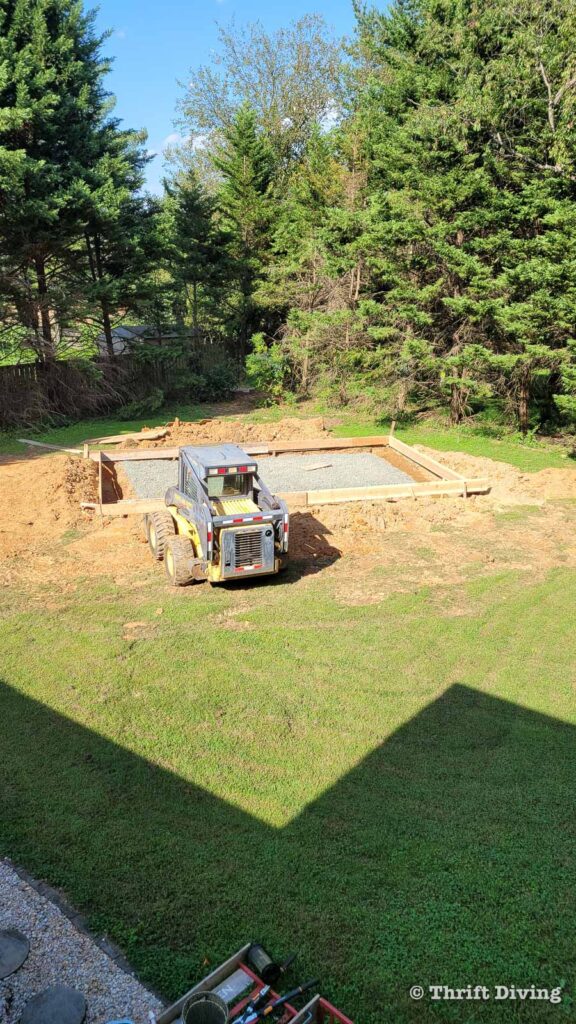 Building My Dream She Shed: The Concrete Foundation
