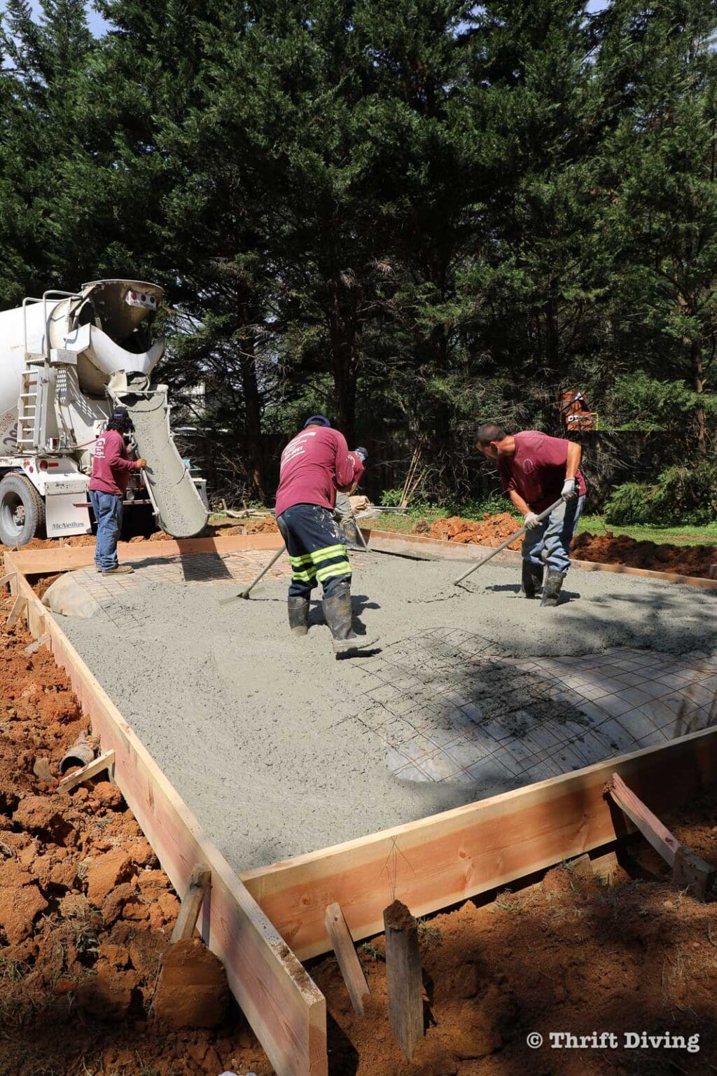 Building My Dream She Shed: The Concrete Foundation