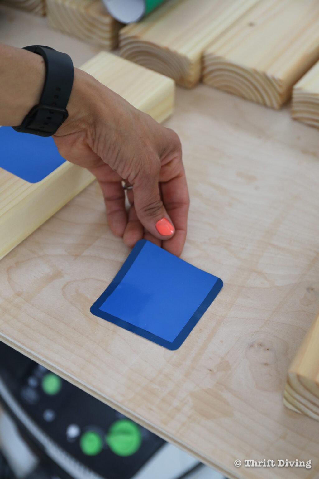 How to Make a "Truth or Dare" Giant Jenga! - Thrift Diving