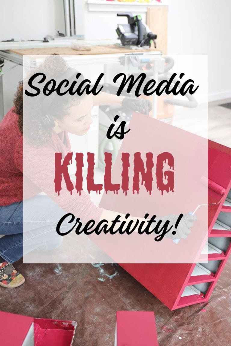 Social Media is Killing Our Creativity! - Thrift Diving Blog